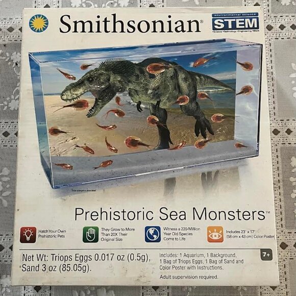 Smithsonian | Toys | New Smithsonian Stem Prehistoric Sea Monsters ...